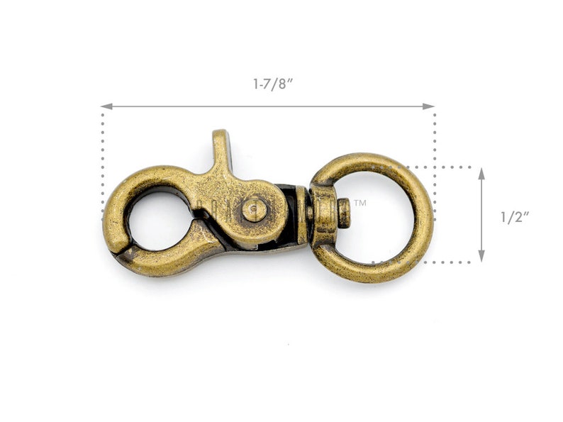 4pack Swivel Trigger Snap Hooks Landyard Clip Purse Lobster - Etsy