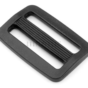 Plastic Slide Buckle Rectangle Ring Triglide Slider Loop Belt Keeper ...