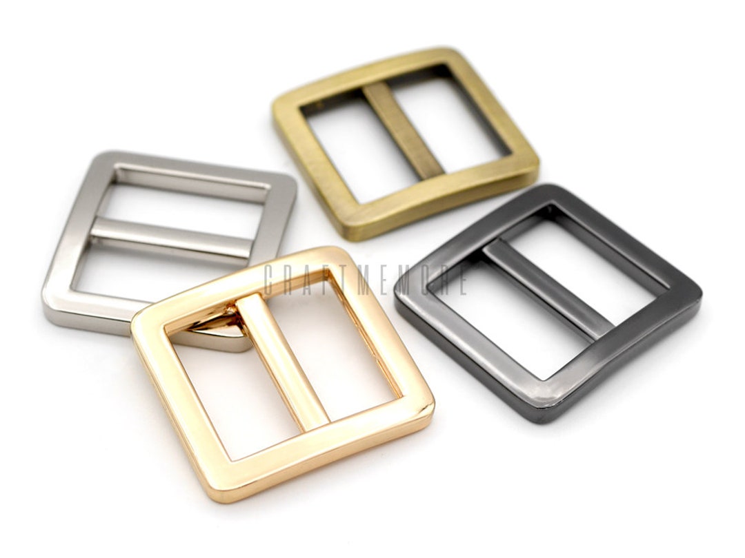 3/4 Inch Metal Slide Buckles, Adjustable Strap Sliders - 6 Pack - Etsy