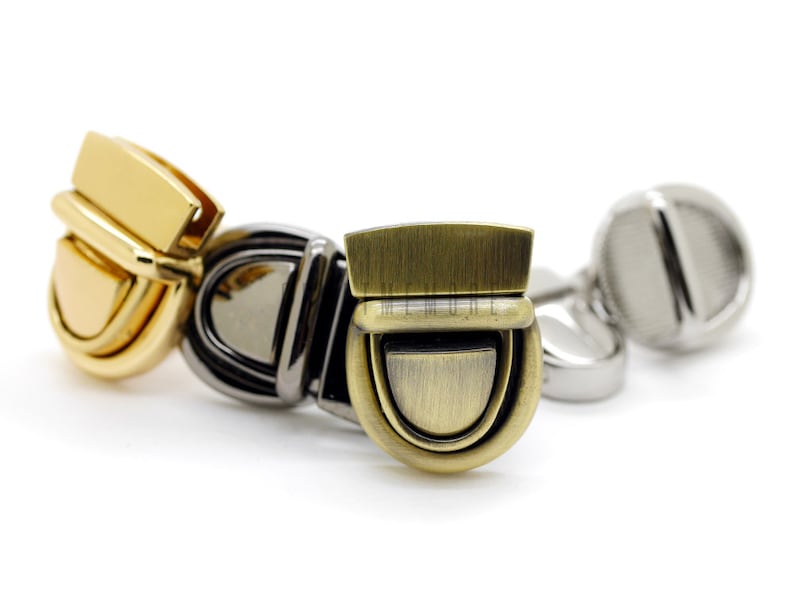 2sets 3/4 inch Tuck Lock Catch Purse Lock Purse Bag Lock | Etsy