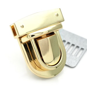 1-1/4 Inch Press Lock Purse Lock Catch Lock Quality Purse Bag Clasp ...