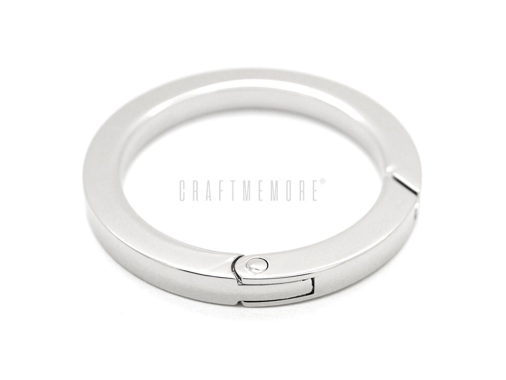 2pack Multi-size Flat Spring O-rings Snap Clip Hardware for - Etsy Canada