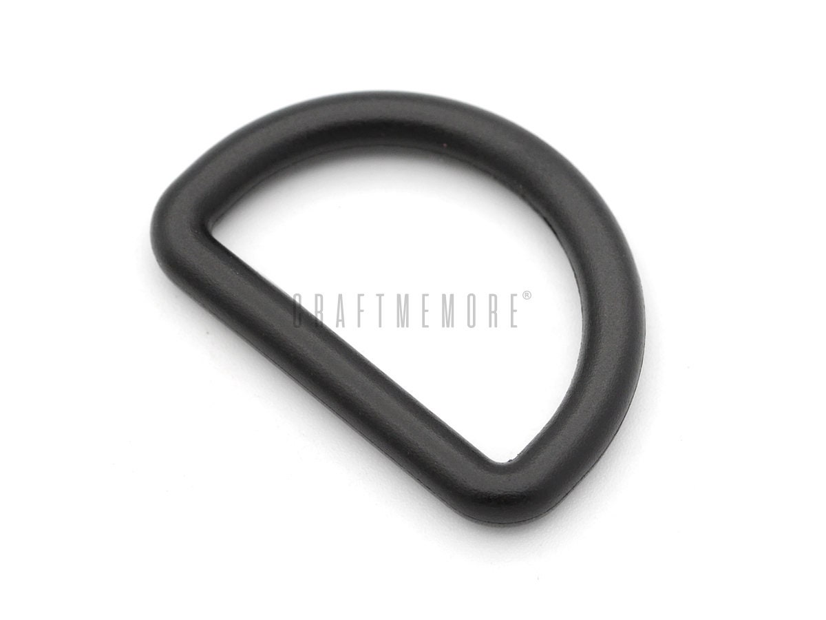 Plastic D-Ring Quality Black D Rings Loop for Belts Bags Purse | Etsy