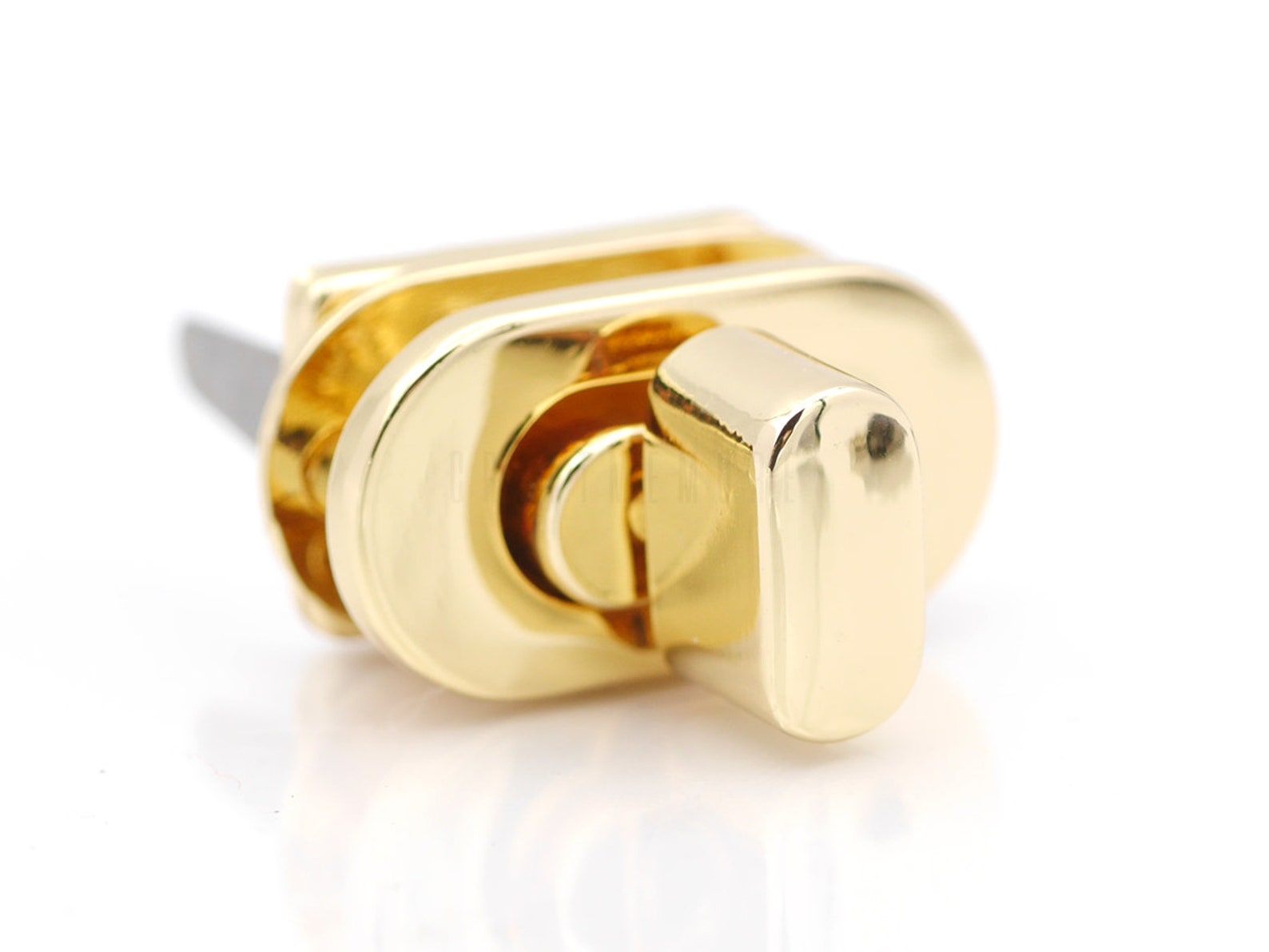 2pack Mini Metal Turn Lock Purse Closure Twist Lock Leather Craft ...