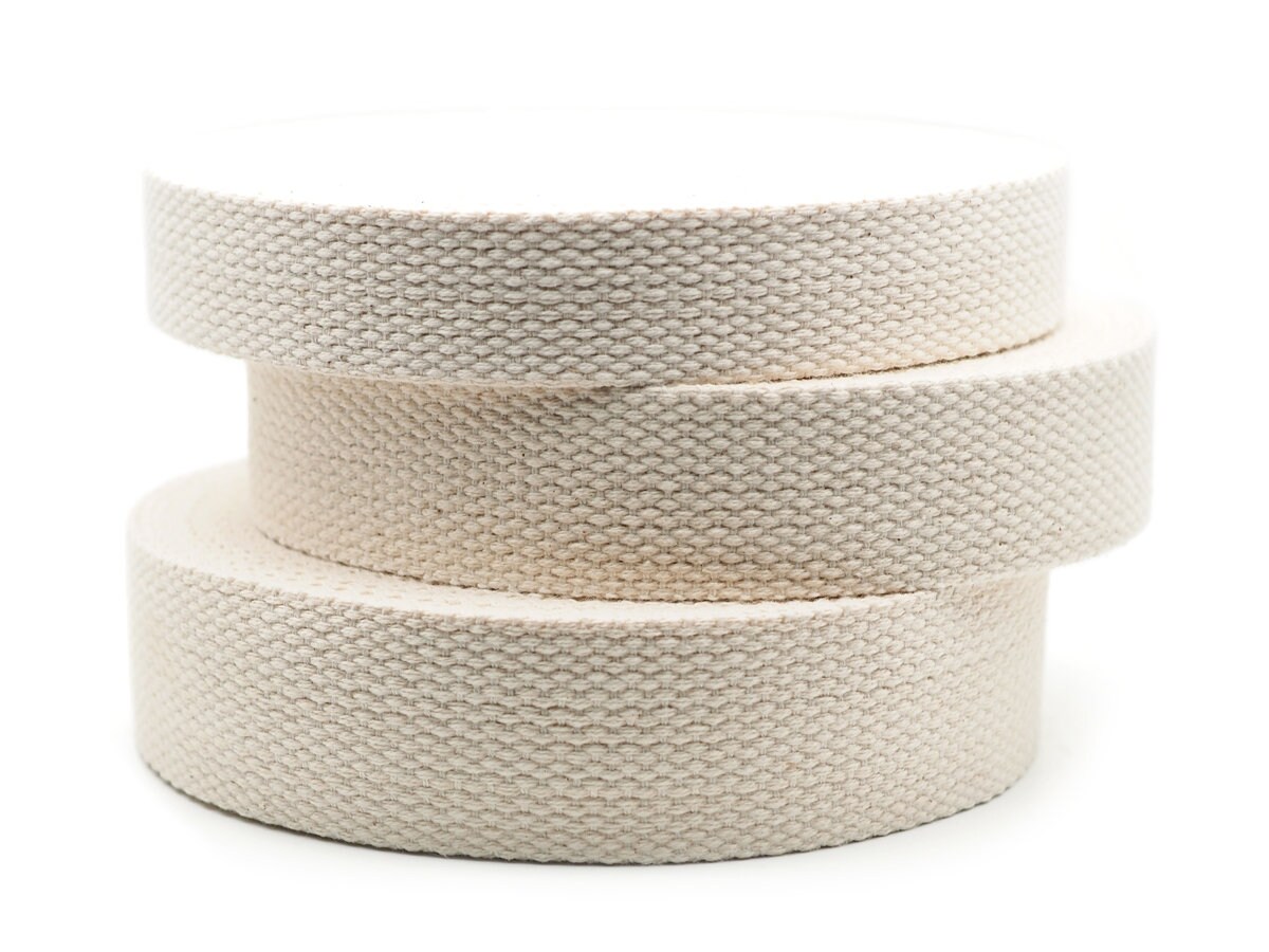 100% Natural Cotton Webbing Straps for Arts and Crafts Fabric - Etsy