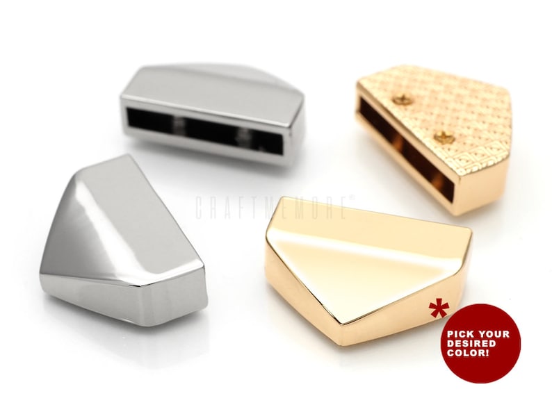 1/2 3/4 & 1 Inch Belt Tip Webbing Tip Screw in Zipper Tip | Etsy