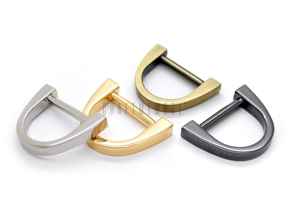 4pcs 3/4 D-ring Angle Edged D-rings Findings Purse Belts | Etsy