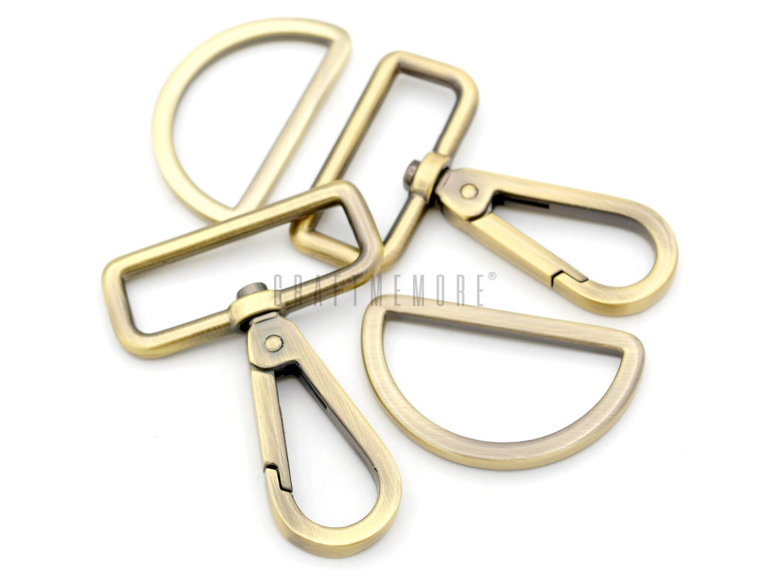 2sets 1-1/2 Snap Push Gate Hooks Metal Swivel Snap Hooks - Etsy