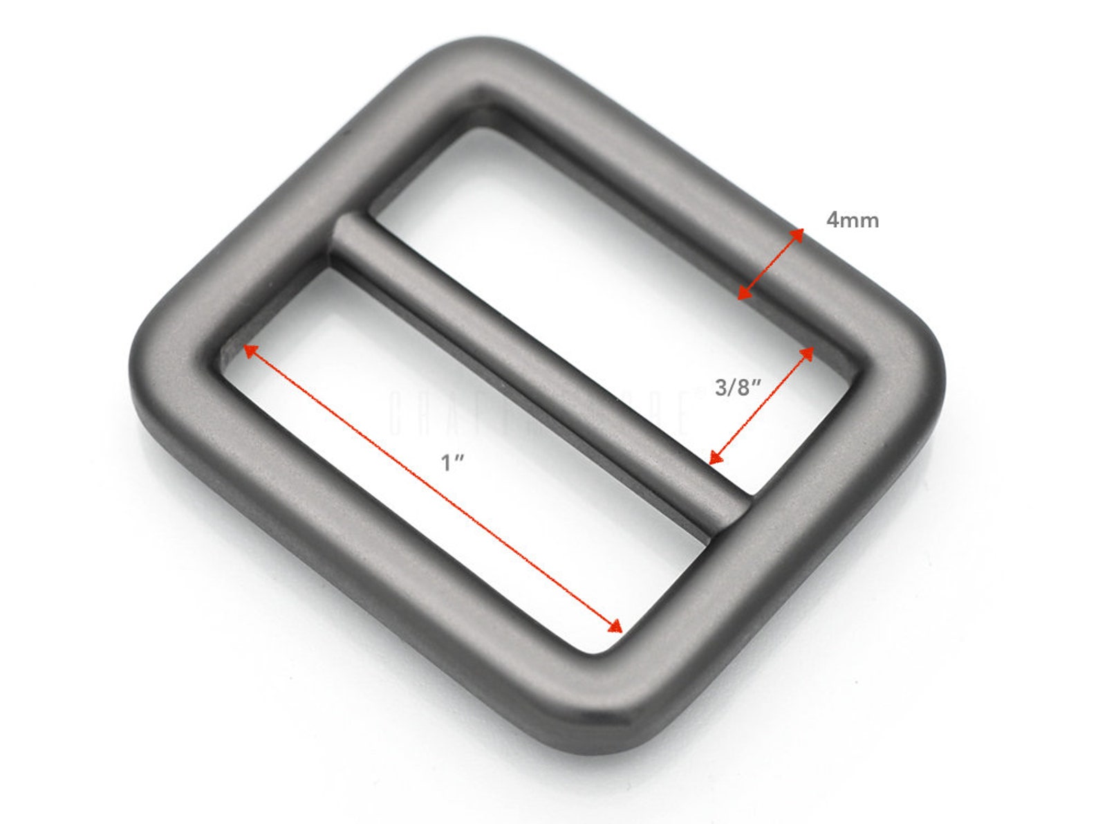 6pcs 1inch Metal Slide Buckle Triglide Strap Keeper Leather - Etsy