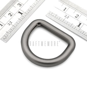6pcs Matte Black D-ring High Quality D-rings Loop Ring for Buckle ...
