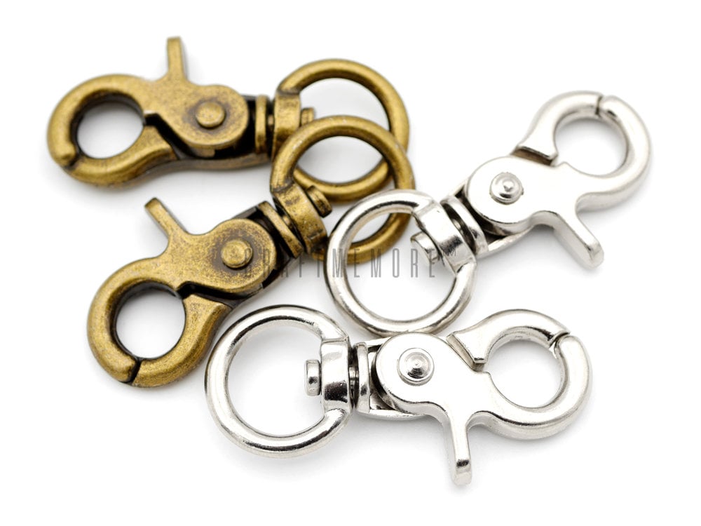4pack Swivel Trigger Snap Hooks Landyard Clip Purse Lobster - Etsy
