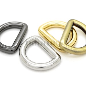 4pcs 1" Classic Fat D-ring Findings Purse Hardware Premium Quality - Etsy