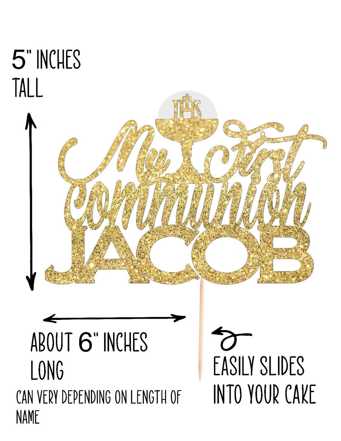 Holy Communion First Communion Centerpieces Custom Cake | Etsy