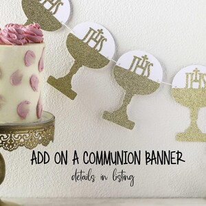 Holy Communion First Communion Centerpieces Custom Cake | Etsy