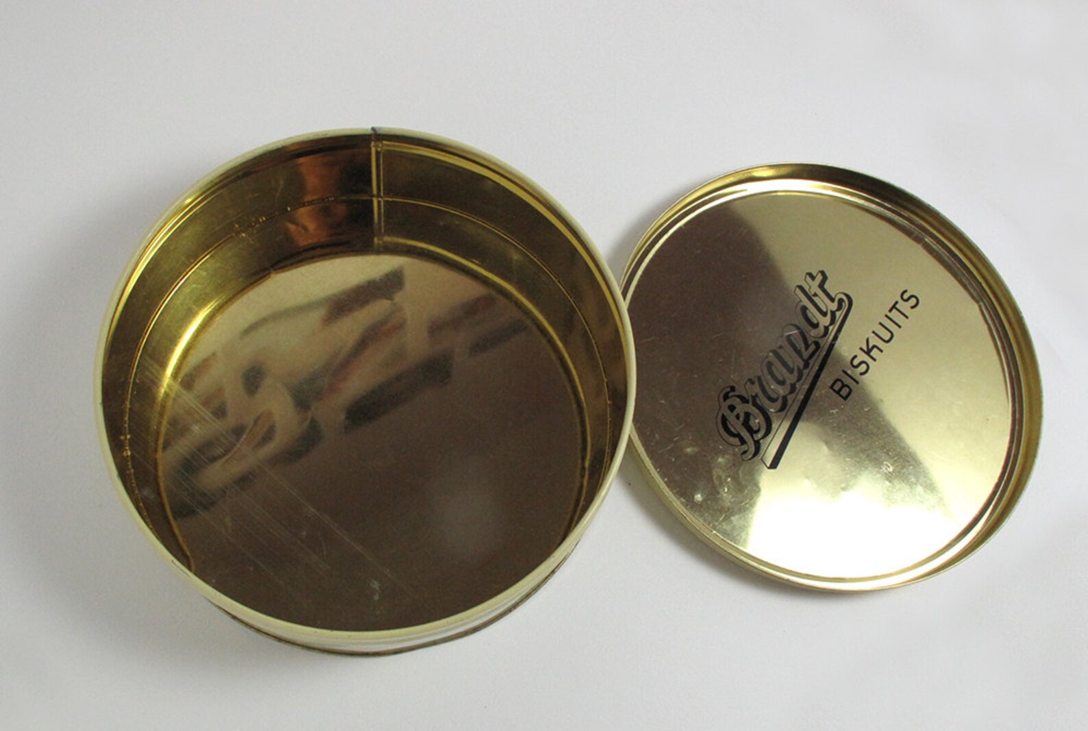 SALE!! – Vintage German Brandt Biscuits Tin With Red Roses - Etsy