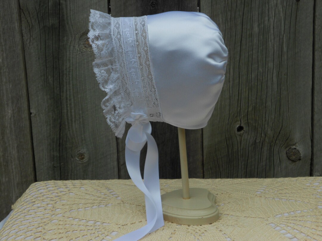Baby Bonnet Heirloom Sz 6-9 Months - Etsy