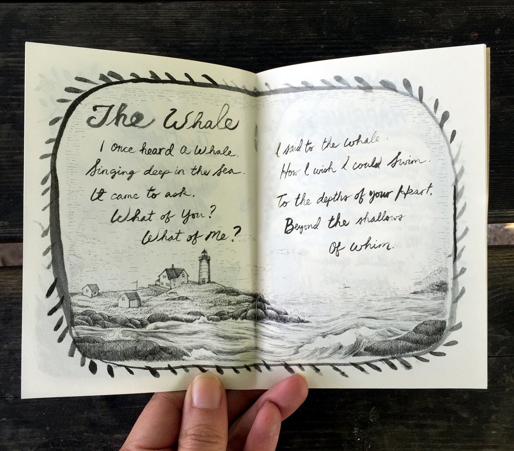 Mini-zine Bundle Handmade Illustrated Poetry Zines and - Etsy