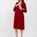 Cool Mama Red Dress Maternity Nursing - for Pregnant and Breastfeeding ...