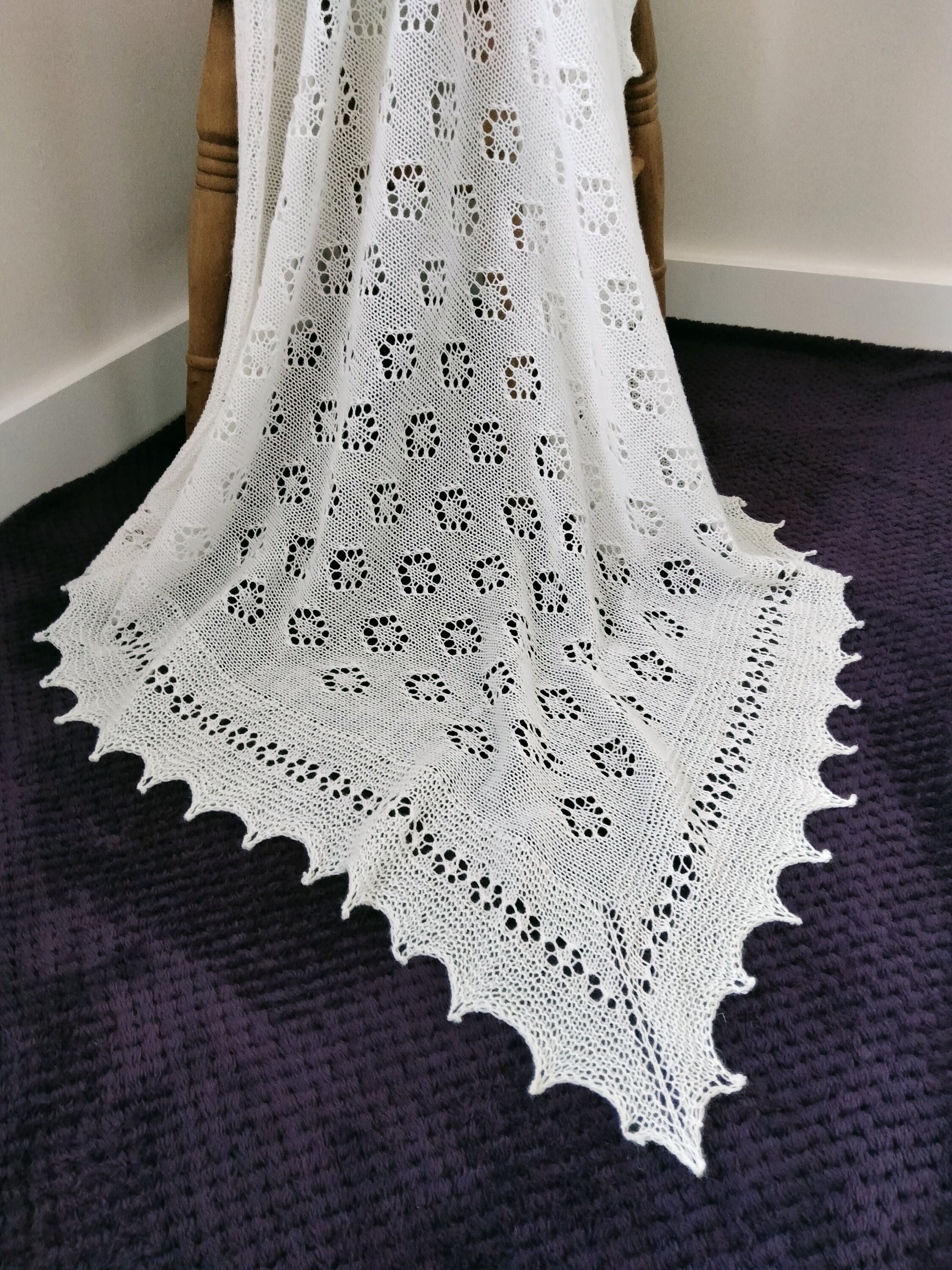 Baby Shawl/ Traditional Baby Shawl/ Christening Shawl/ White - Etsy