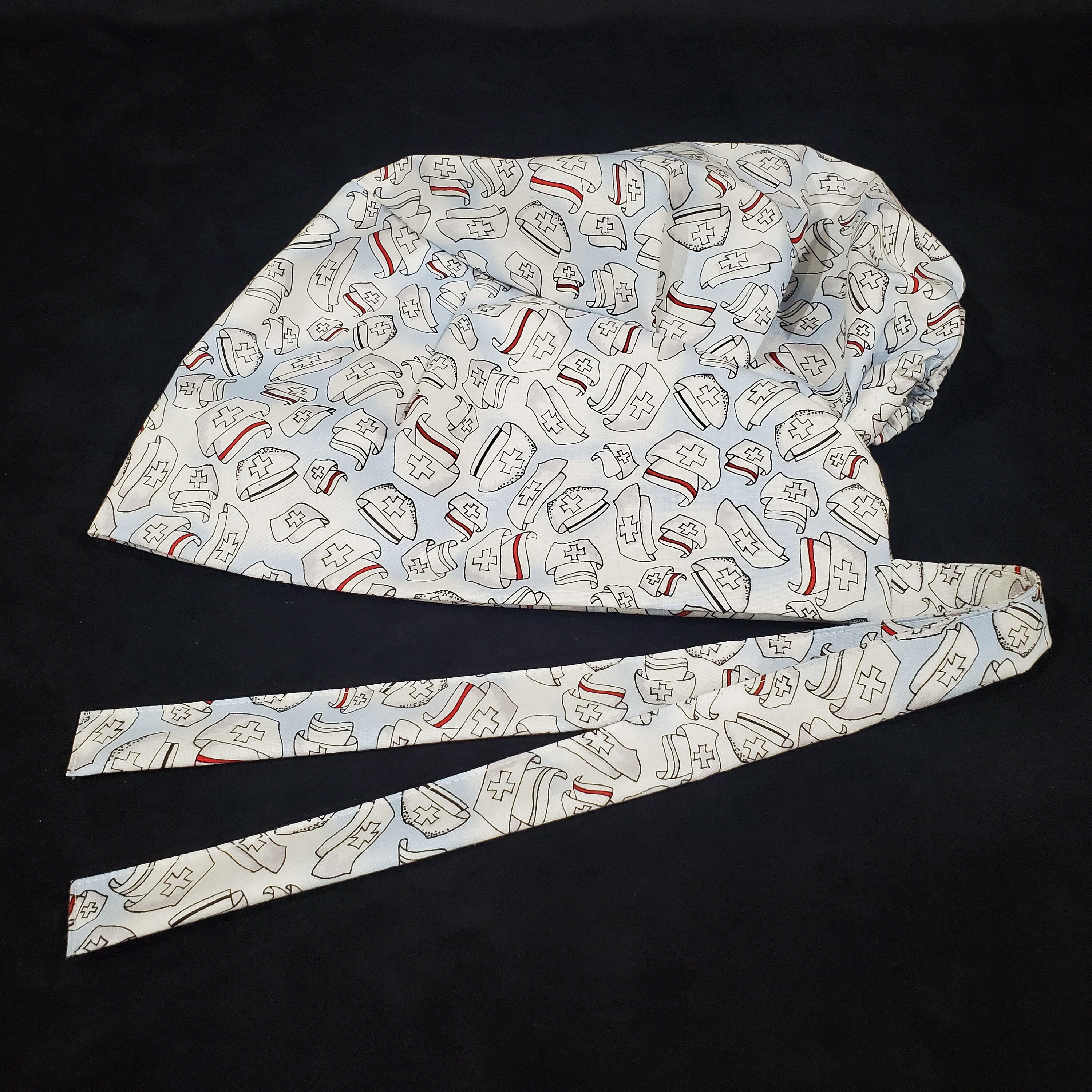 Nurse Hat Scrub Cap With Toggle Strap Tie Comfortable Fit - Etsy