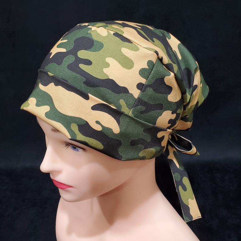 Light Green Camouflage Scrub Cap Scrub Hat Surgical Cap - Etsy