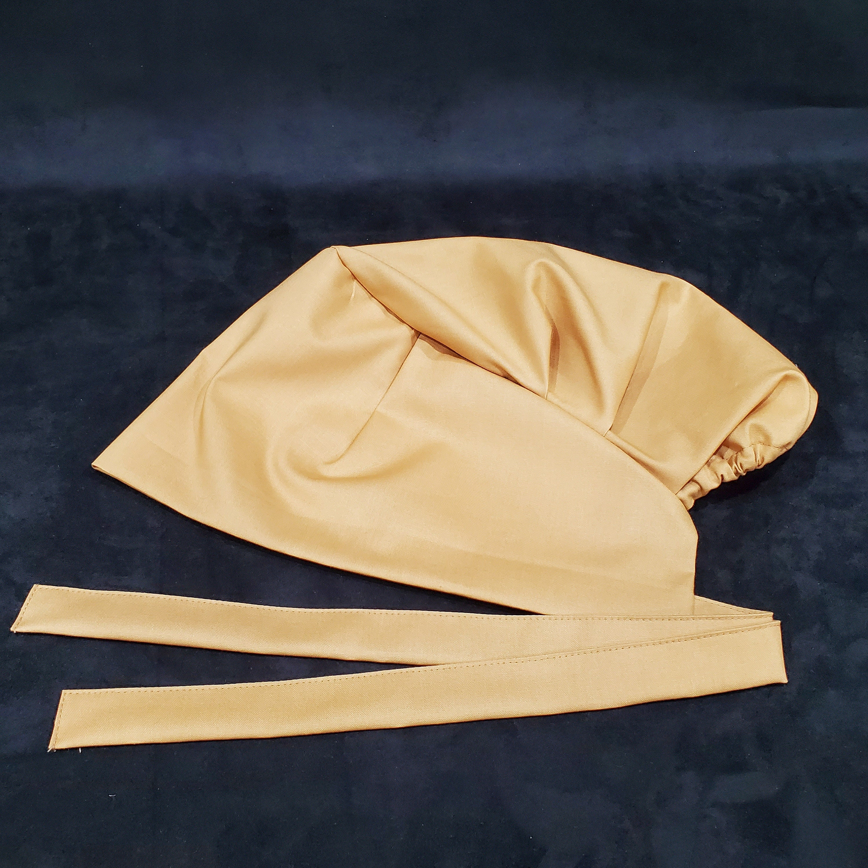 Solid Beige Scrub Cap With Toggle Strap Tie Comfortable Fit | Etsy