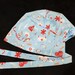 First Aid Scrub Cap With Toggle Strap Tie Comfortable Fit - Etsy
