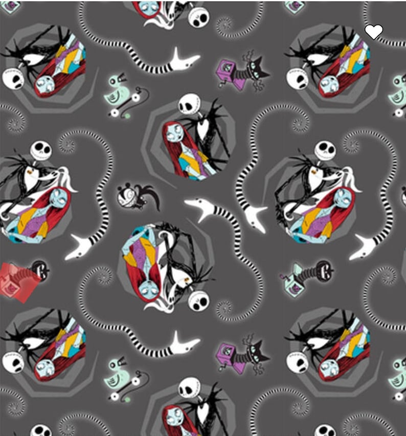 Jack and Sally Vortex Scrub Cap With Toggle Strap Tie - Etsy