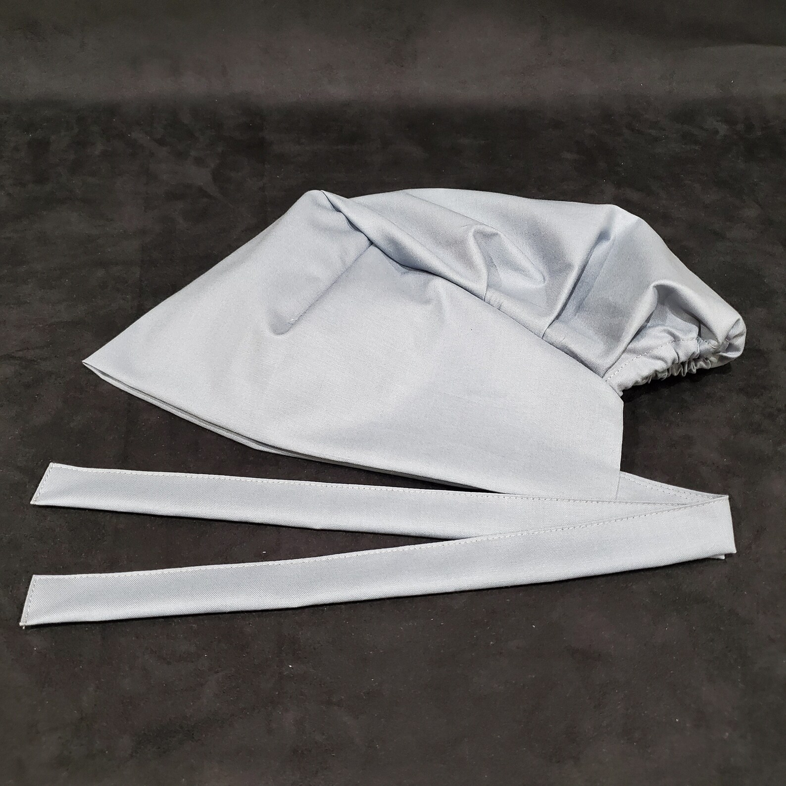 Solid Gray Scrub Cap With Toggle Strap Tie Comfortable Fit - Etsy