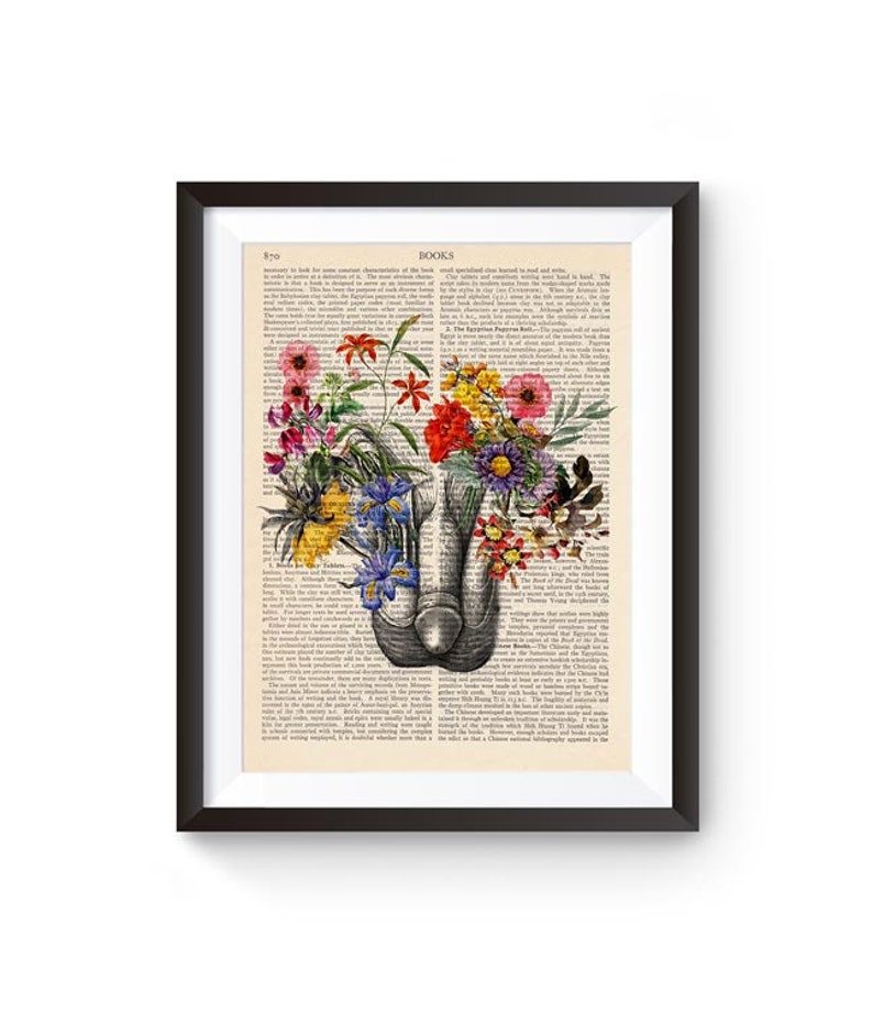 Penis Anatomy Art Male Anatomy Print Andrologist Office - Etsy