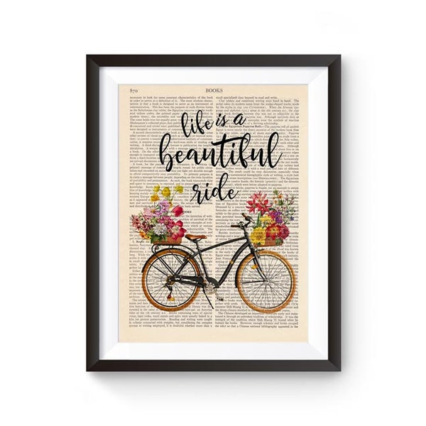 Bicycle Art Wall - Etsy