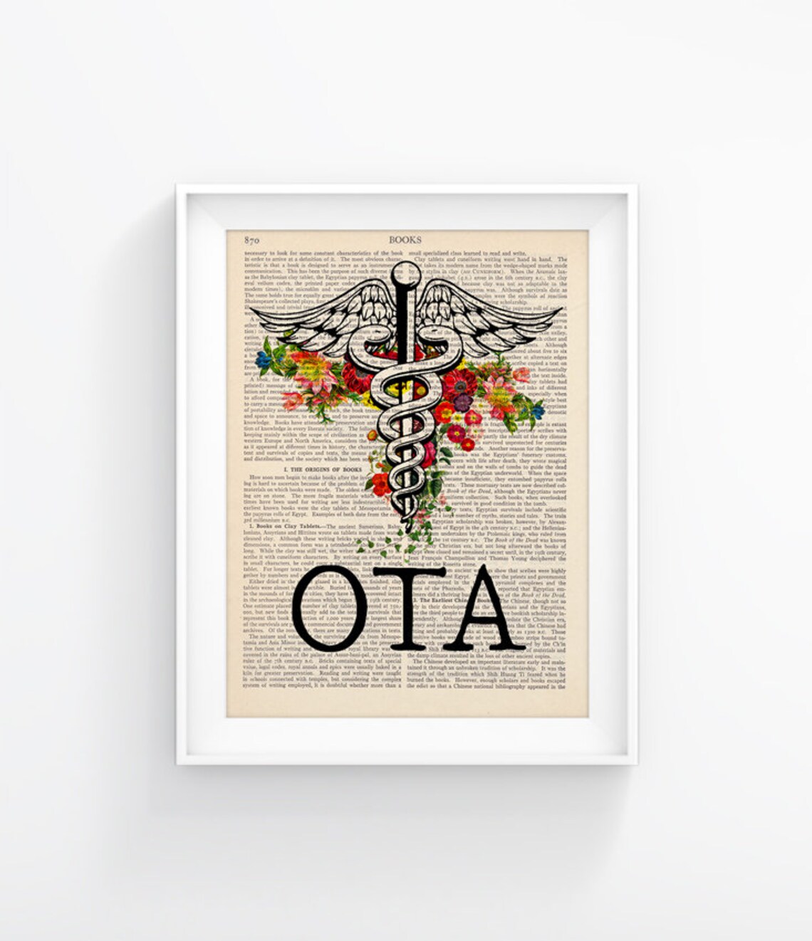 OTA Occupational Therapy Assistant Illustration Medical - Etsy