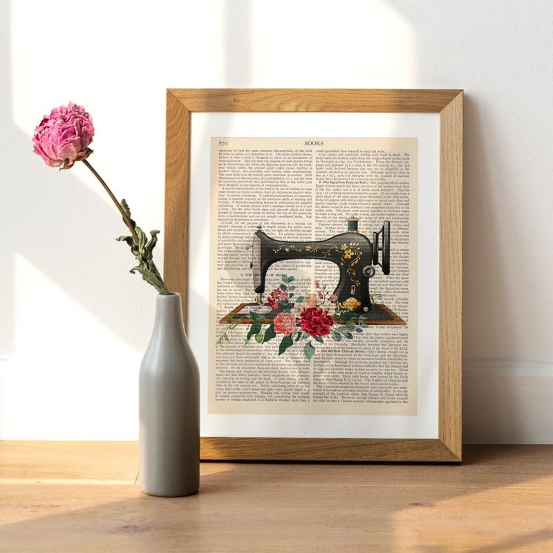 Sewing Machine Art - Etsy