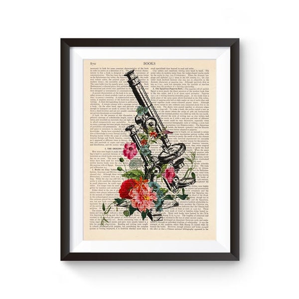 Vintage Microscope - Etsy