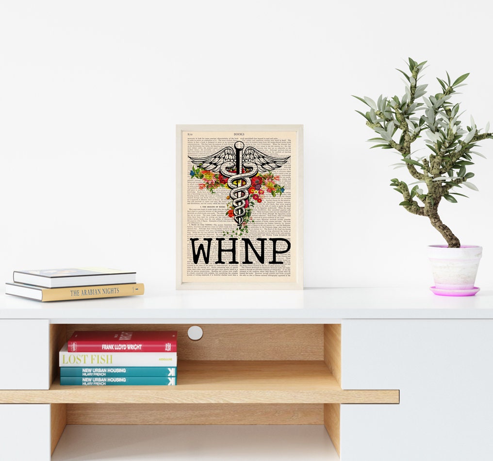 Womens Health Nurse Practitioner Print WHNP Illustration | Etsy