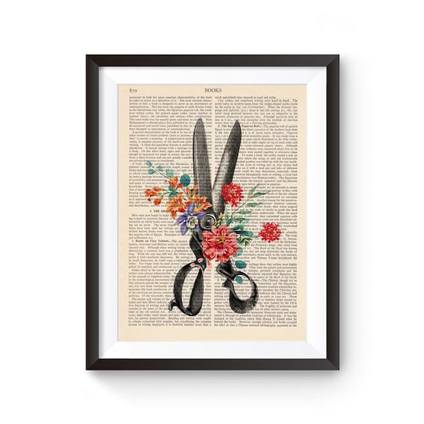 Scissors Print - Etsy