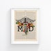 MD Doctor Caduceus Illustration, Medical Symbol,medical School,medical ...