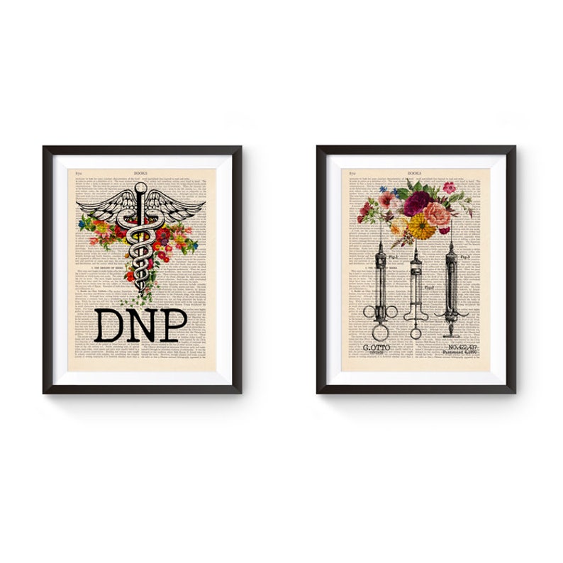 DNP Doctor of Nursing Practice illustration Medical | Etsy