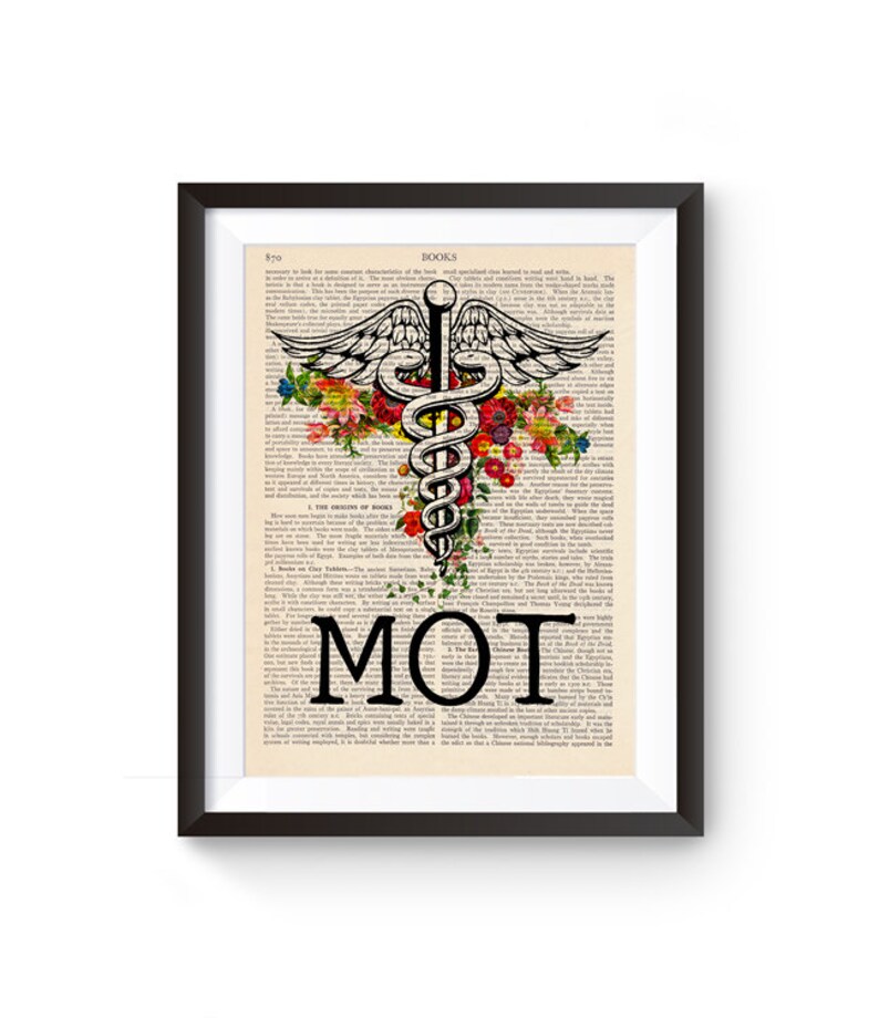Master of Occupational Therapy Print MOT Illustration | Etsy