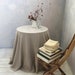 Linen Tablecloth-round Linen Tablecloth-extra Large Round - Etsy