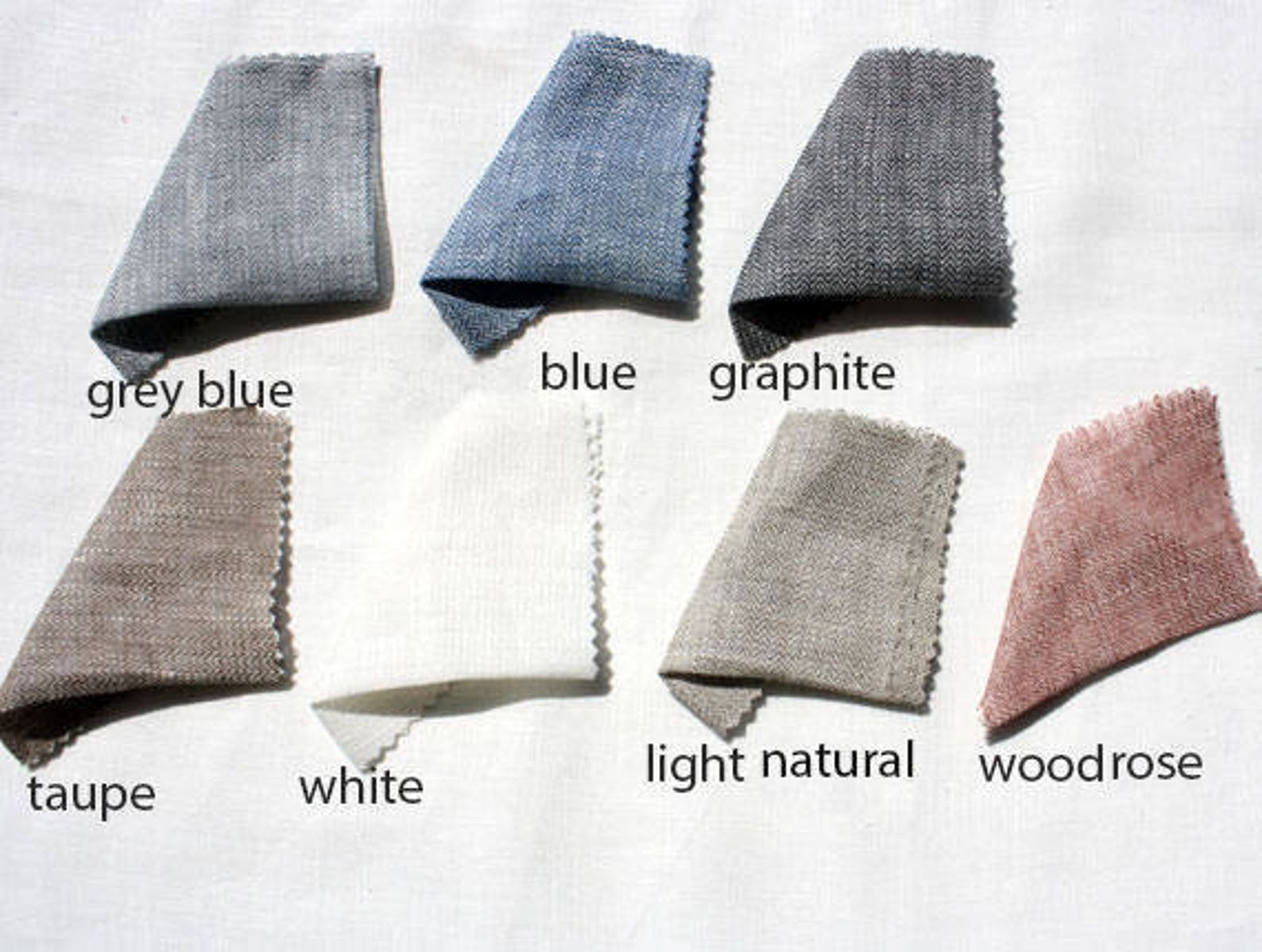 Linen Curtain - Linen Panel in Woodrose Color-window Linen Drapre Linen ...