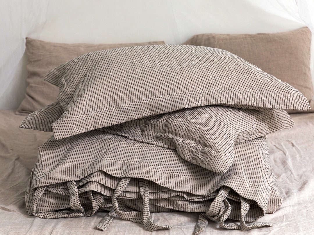 Linen Duvet Cover- Washed Linen Duvet Cover-linen Duvet Cover in ...