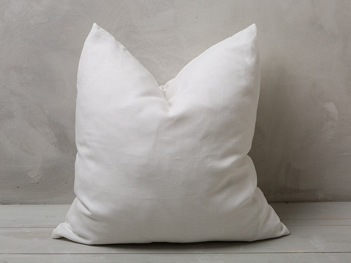 Linen pillowcase-Washed Linen pilow cover -Decorative pillow-Throw ...