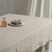 Linen Tablecloth-extra Large Linen Tablecloth in Natural Color- Table ...