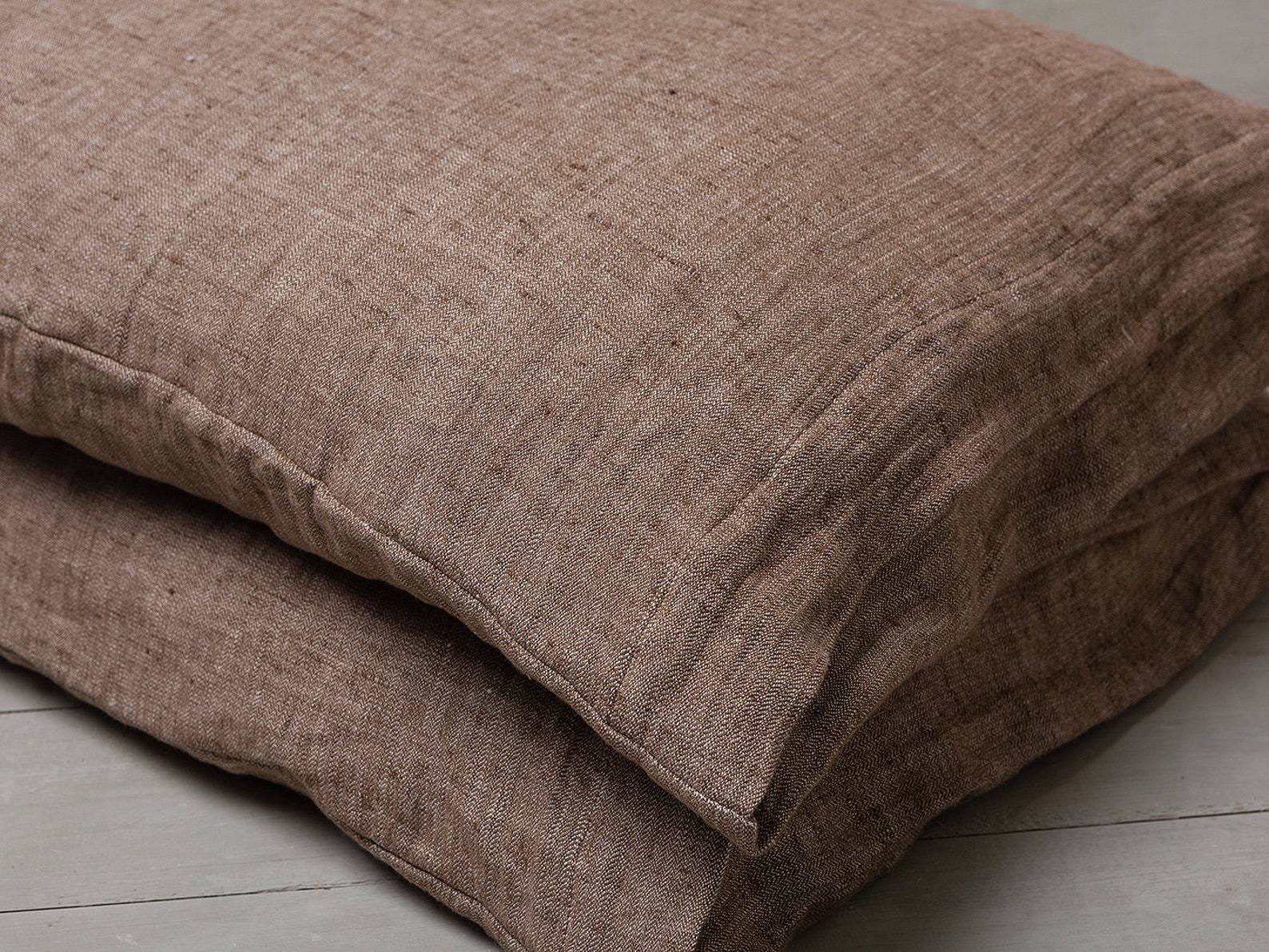 Linen pillowcases-Set of two Stone washed Linen pillowcases | Etsy