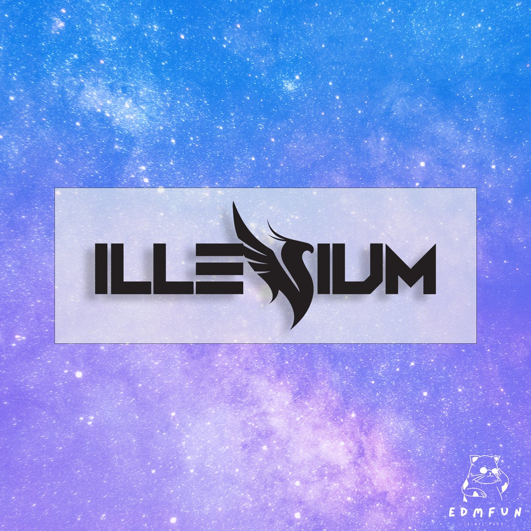 Illenium Vinyl Logo Decal Sticker Adhesive Sadboi Sadboy - Etsy
