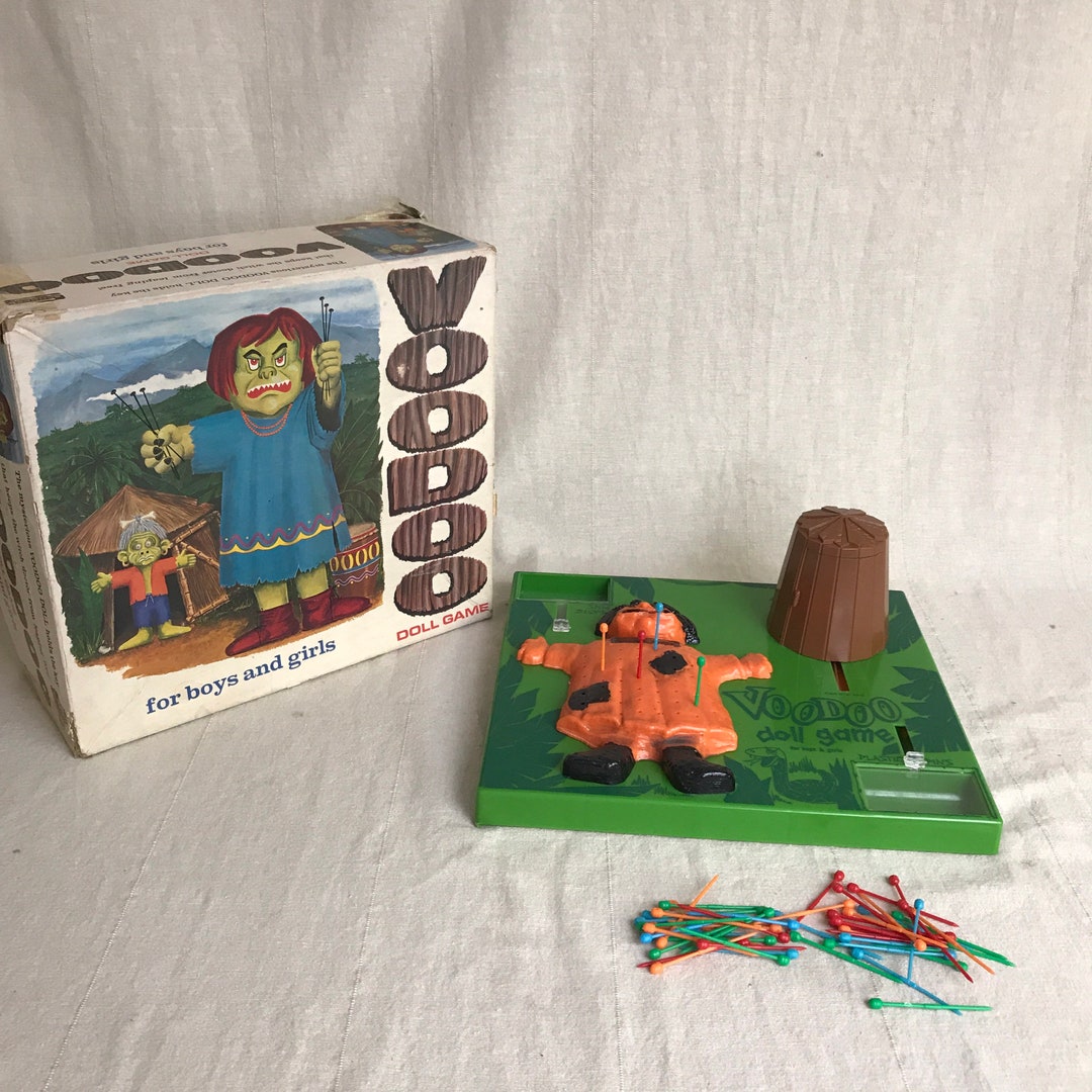 VOODOO Board Game 1969 Milton Bradley Complete - Etsy