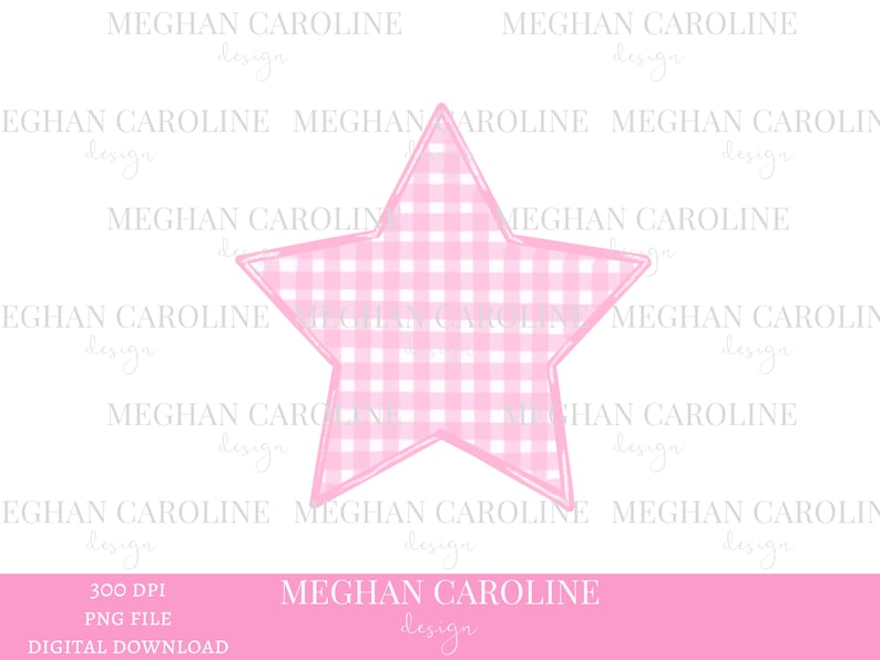 Gingham Star png, Pink Star Clip Art, Yellow Star png, Blue Star clip art, Purple Star png, Girl ...