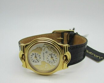 Dual Time Zone Watch - Etsy