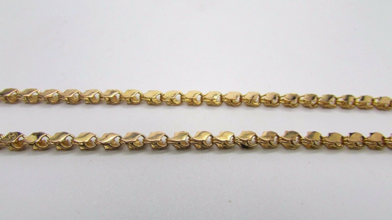 21K Pretty Yellow Gold Diamond Cut Kordon Damascus Aleppo Style Gold Chain 24 Inches 32 Grams Etsy